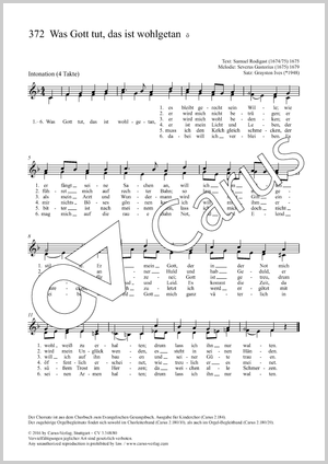 Grayston (Bill) Ives: Was Gott tut, das ist wohlgetan / Wir warten dein ...