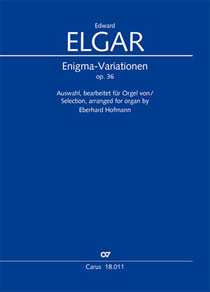 Edward Elgar / Eberhard Hofmann (arr.): Variations sur Enigma - Partition