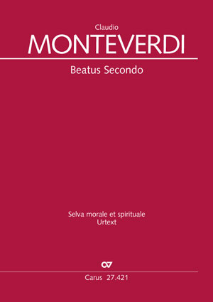 Claudio Monteverdi: Beatus vir - Sheet music