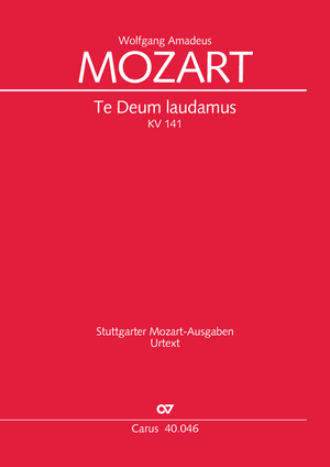 Wolfgang Amadeus Mozart: Te Deum laudamus - Sheet music